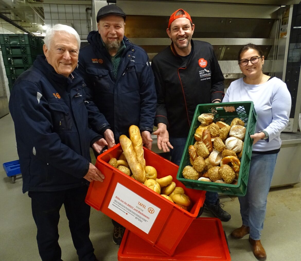 Bäckerei Speiser backt täglich für die Tafel Kempten | AllgäuHIT